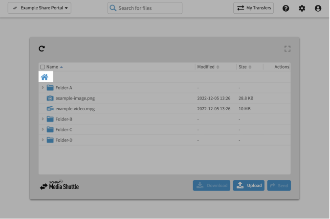 To search within a particular folder or subfolder, click to select a ...