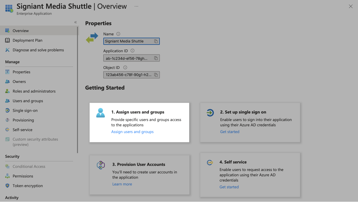 Click Add user/group