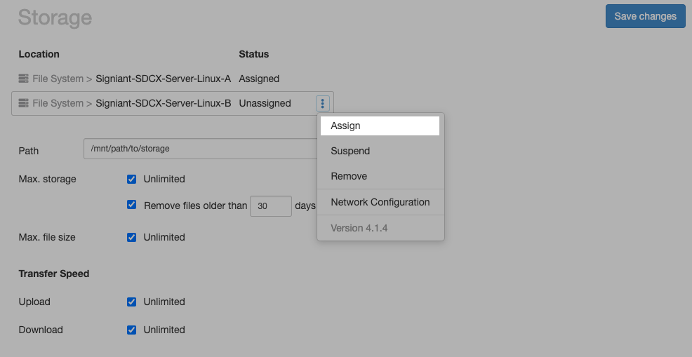 Assign additional servers as necessary.